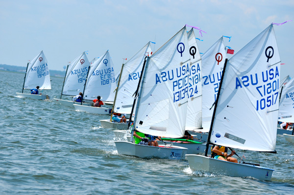 Optimist Fall Series Racing